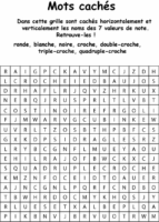 Activités : coloriages, jeux… – Ma musique à la maison